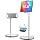 SAIJI Adjustable Tablet Stand with Large Stable Base, Angle Height ...