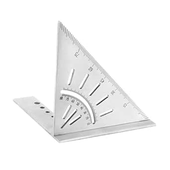Amazon.com: Soaying Woodworking Scriber Passing Ruler Stainless Steel ...