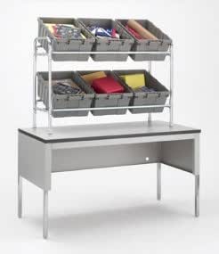Amazon.com : Charnstrom Table Top Tote Rack (TR310) : Office Products