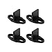 Amazon.com: 4Pack Black Floor Guide for Sliding Barn Door Hardware T ...