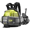 Amazon.com: RYOBI RY38BP 175 MPH 760 CFM 38cc Gas Backpack Leaf Blower ...