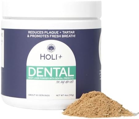 Amazon.com : HOLI Dental Powder for Dogs – Vet Recommended Plaque ...