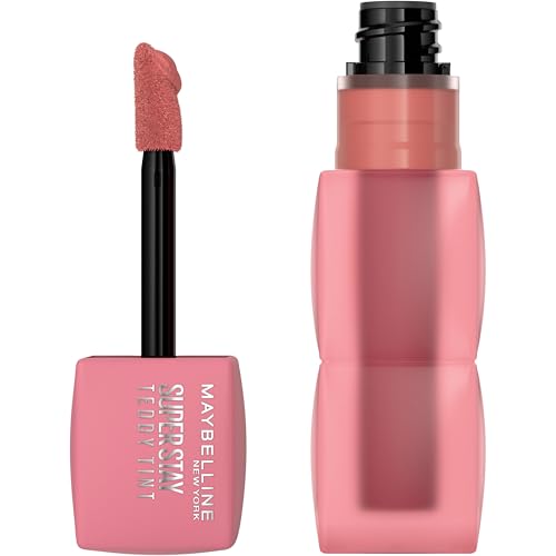 MAYBELLINE Super Stay Teddy Lip Tint, Long Lasting Matte Lipstick for ...