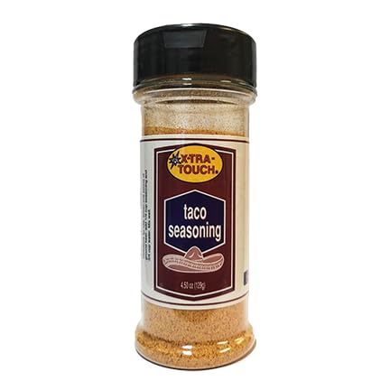 Amazon.com: X-Tra-Touch X-TRA TOUCH Taco Seasoning, 4.5 oz. : Home ...