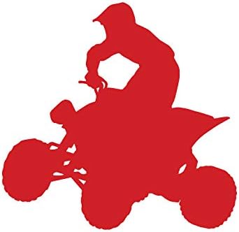 Amazon.com: Four Wheeler 4-Wheeler Off-Road ATV Vinyl Decal Sticker Car ...