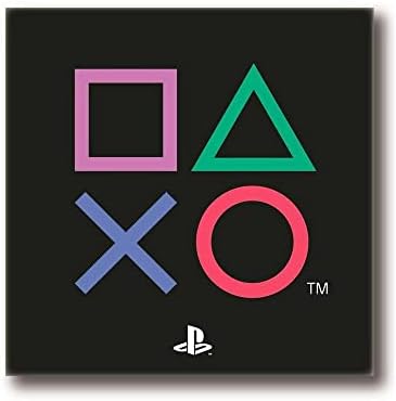 PlayStation Square Rug - Playstation Controller Icons Design - Official ...