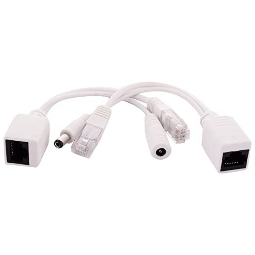 ULTRABYTES Power Over Ethernet PoE Injector | Splitter Adapter | PoE ...