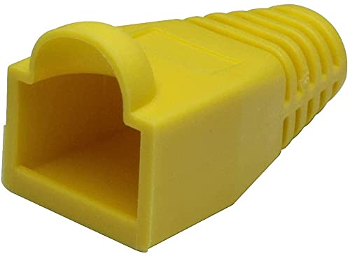 Toolzia Rj45 Connector Yellow Cat6 Rj45 Connector Pass Through/Yellow ...