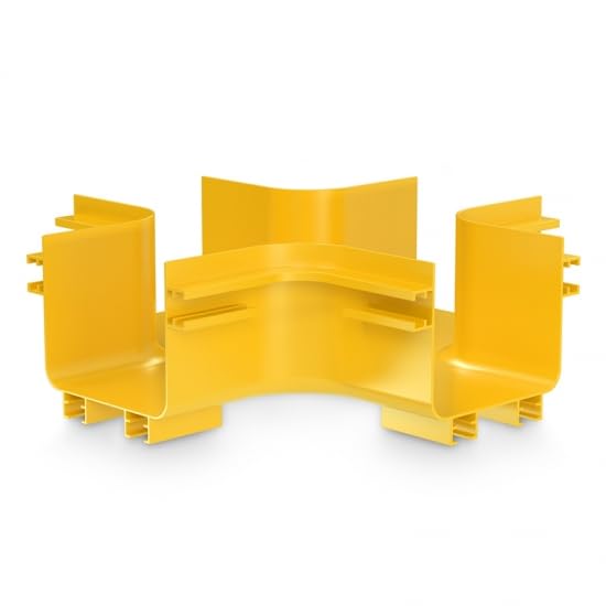 tecmac 4" x 5" Horizontal Cross Fiber Raceway/Fiber Routing System ...