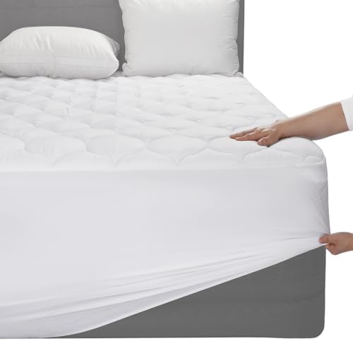 Ayge Queen Air Mattress Cover Thick Cooling Top Mattress Pad Cover ...