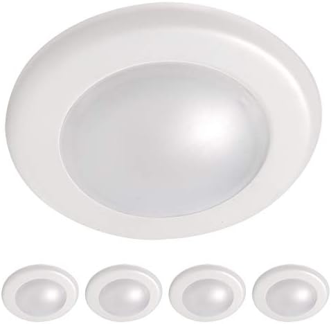 OSTWIN (4 Pack 4 Inch LED Disk Light, Dimmable Recessed Lighting ...