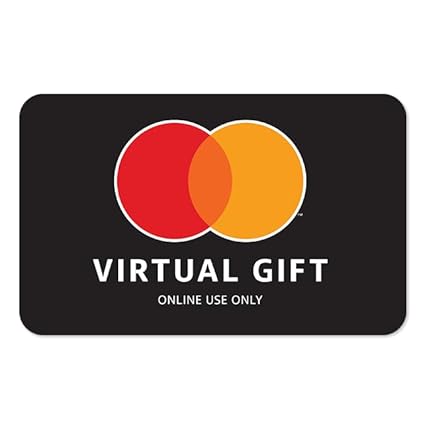 Amazon.com: Mastercard Virtual $50 eGift Card (plus $4.95 purchase fee ...