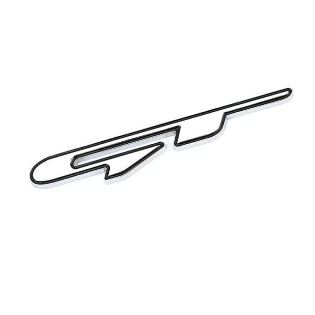 Carzilla Auto GT Logo Sticker for All Cars and Bikes Metal Badge- 10 ...