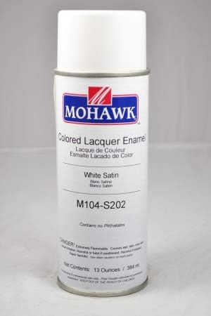 Mohawk Colored Lacquer Enamel White Satin - Amazon.com