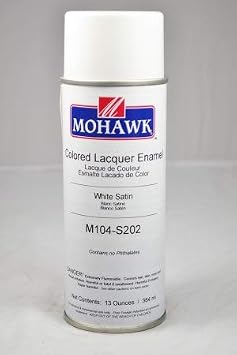 Mohawk Colored Lacquer Enamel White Satin - Amazon.com