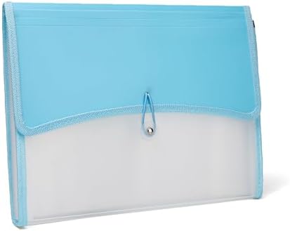 Neomate 13-Pocket Expanding File Folder with Sticky Labels | A4/Letter ...