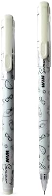 WIN Summer Ball Pens | 10 Black Ink Pens | Cute Printed Design | 0.7 mm ...