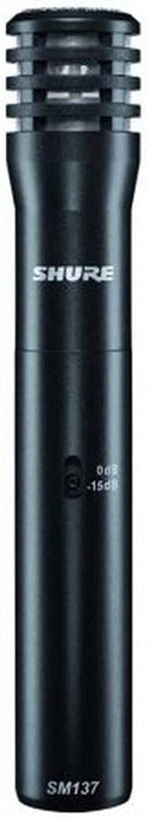 Amazon.com: Shure SM137 Cardioid Instrument Condenser Probe Microphone ...