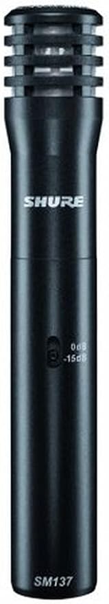 Amazon.com: Shure SM137 Cardioid Instrument Condenser Probe Microphone ...