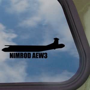 Amazon.com: NIMROD AEW3 Black Decal Military Soldier Window Sticker ...