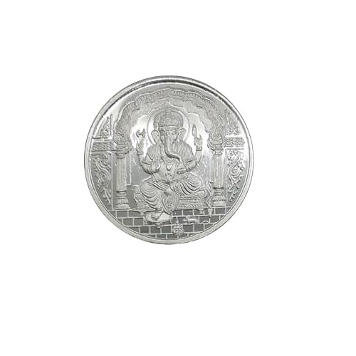 Buy GOD Ganesha Coin 10 GM. (4) at Amazon.in