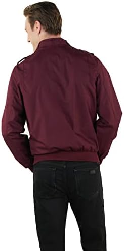 Members Only Men's Original Iconic Racer Jacket |Slim Fit|