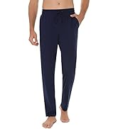 Doaraha Men's Pyjamas Sets Crew Neck PJs Short Sleeve Set Soft Cotton ...