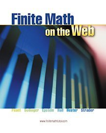 Finite Math on the Web (with CD-ROM) (Available Titles CengageNOW ...