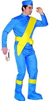 Adult Thunderbirds Fancy Dress Thunderbirds Virgil Costume Chest 42"-44 ...
