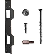 MOSECYOU Deadbolt Restorer Strike Plate, Fix Dead Bolt Misalignment ...