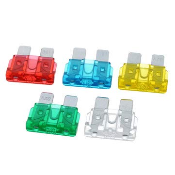 50 Pcs 10A To 30A Large Size Auto Insurance Tablets Fuse Kit Car ...