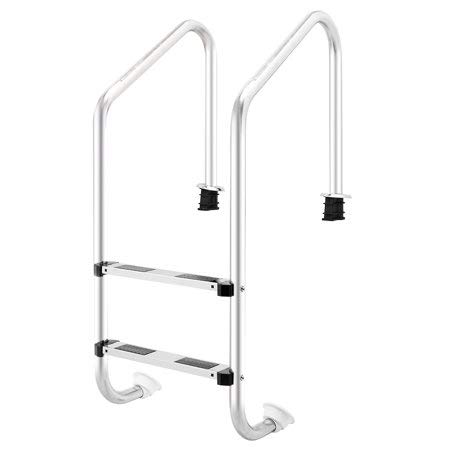 WATERTECH SYSTEMS Residential Swimming Pool Ladder, 2 steps overflow ...