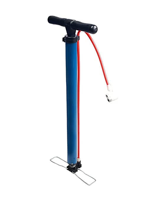 AQ Portable Mini Bike Pump/Cycle Foot Pump Foot Activated with Pressure ...