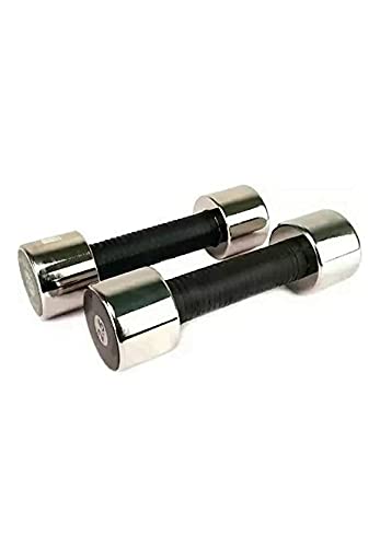 Buy A-Mart Steel Dumbells 2.5kg set | 2.5kg×2pcs pair| chrome Dambal ...