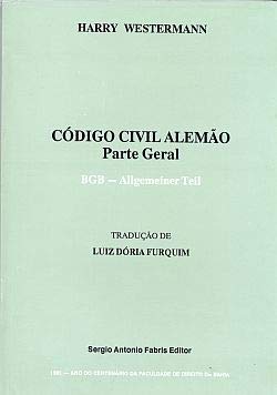 Codigo Civil Alemao - Parte Geral (Bgb Allg. Teil) | Amazon.com.br