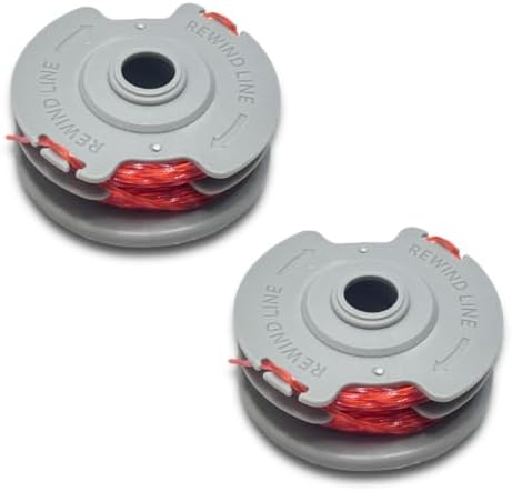 FUSHUI 2 Pack Strimmer Spool and FLY060 Spool Cover,Replace of FLY021 ...