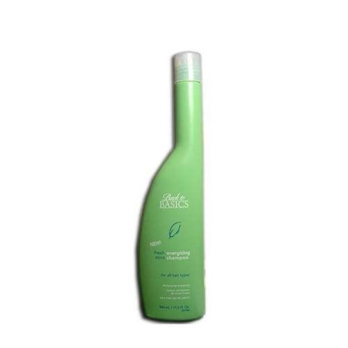 Amazon.com : Back to Basics Fresh Mint Energizing Shampoo 11.5 oz ...