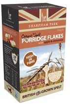 Sharpham Park Org Spelt Porridge A&C 500g x 1 : Amazon.co.uk: Grocery