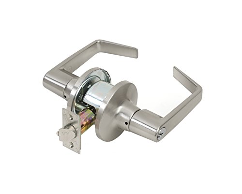Tell Manufacturing CL100497 Classroom Lever Lock, Satin Chrome Finish ...