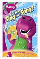 Barney-¿Puedes cantar esa canción Nla [VHS] : Barney: Amazon.com.mx ...