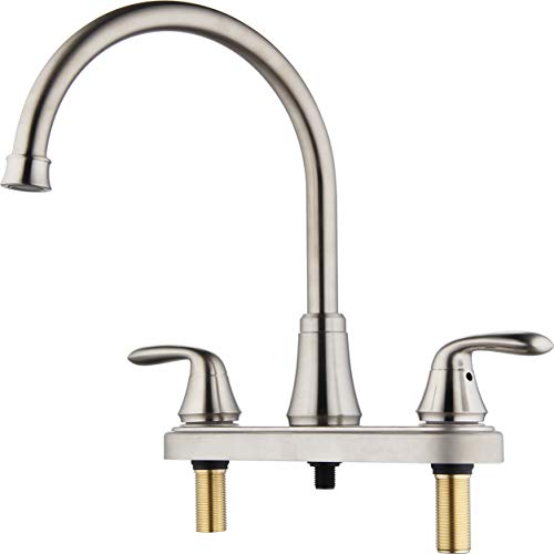 Best Review Innova PF6007-BN-WS Morganite 8" Two-Handle Kitchen Faucet ...