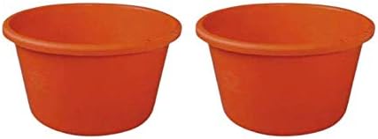 Samruddhi Plastic 50 Ltrs. Tub (Set of 2) : Amazon.in: Home & Kitchen