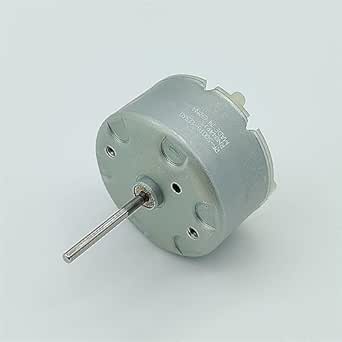 RF-500TB-12560 DC 6V-12V 5500RPM Metal Brush Mini 32mm Round Spindle ...