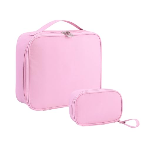 2 Pieces First Aid Kit, Multi-Functional Compartmentalized Medicine Bag ...