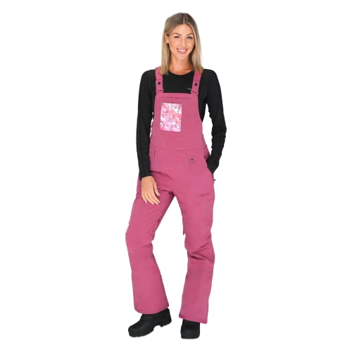 Snapklik.com : Arctix Womens Chadwick Printed Pocket Bib Overalls