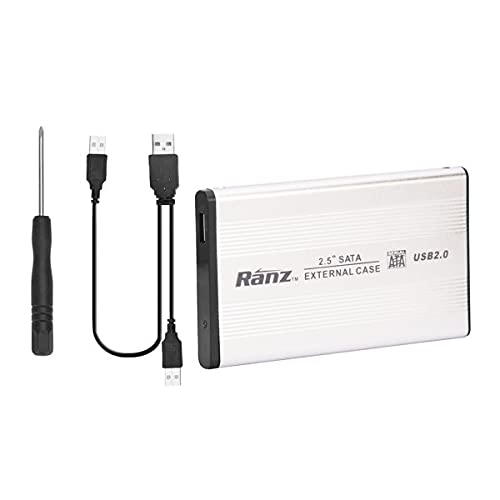 Sata casing 2.5 Inch SATA External Hard Drive Enclosure Case, USB 2.0 ...