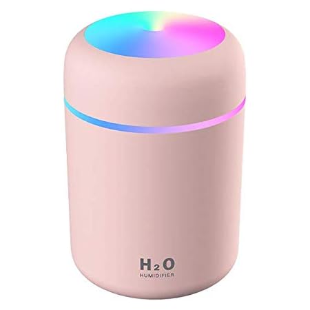 Amazon.com: LtYioe Colorful Cool Mini Humidifier, USB Personal Desktop ...