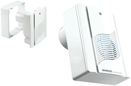 Manrose CF100T Centrifugal Bathroom / Toilet Extractor Fan with Timer ...
