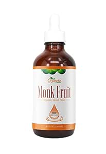 Amazon.com: G-Sweetz Liquid Monk Fruit Sweetener Drops – Organic Monk Fruit Extract with ...