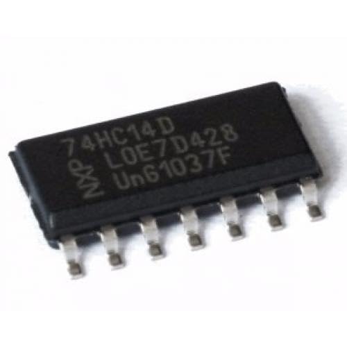 74HC14D, (7414 IC) Logic IC, Inverter, Hex, 1 Inputs, 14 Pins, SOIC ...